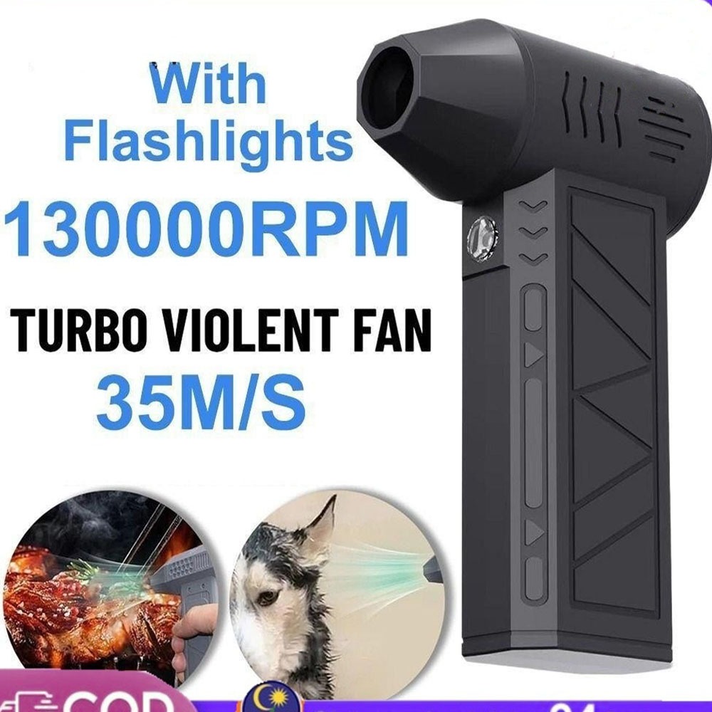 250000RPM Powerful Blower Turbo Violent Fan Mini Turbo Jet Fan 52m/s ...
