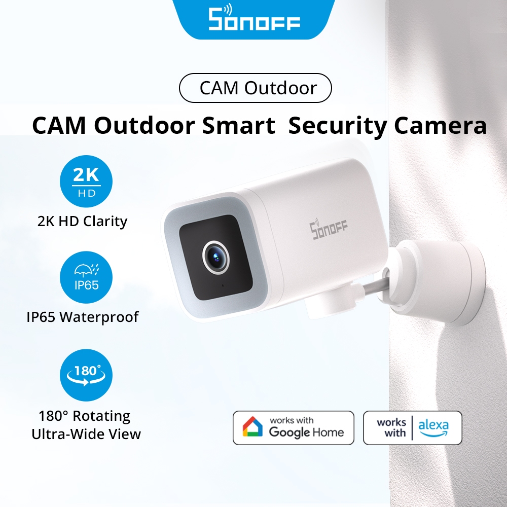 SONOFF CAM-B1P Outdoor Smart Security Camera AI Human Detection IP65 ...