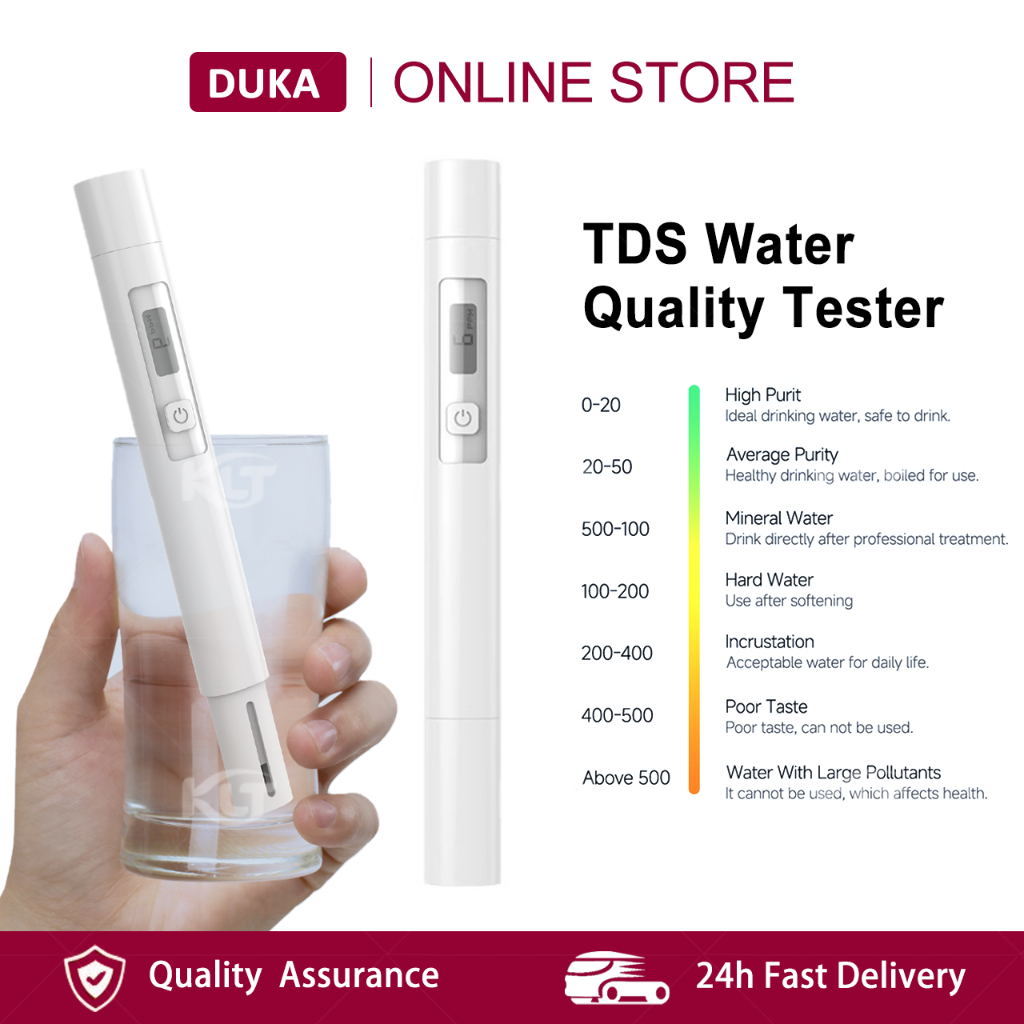 Duka Digital TDS Water Quality Tester Water Measurement Tool- Accurate ...