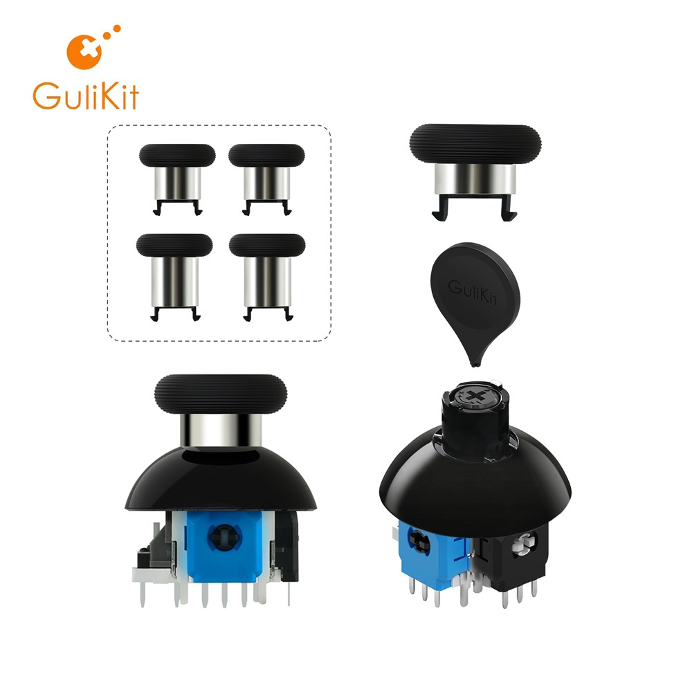 GuliKit 720° Tension Adjustable Electromagnetic TMR Joystick For PS4 ...