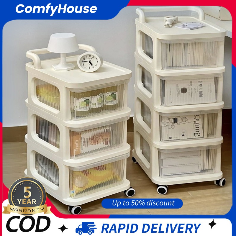 Rak Snek Drawer Cabinet Stroller Baby Storage Rack Cabinet Removable ...
