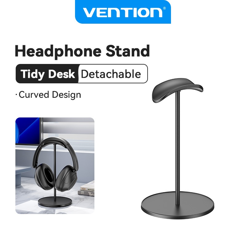 Vention Headphone Stand Soft Curved Detachable Design Holder Protect ...