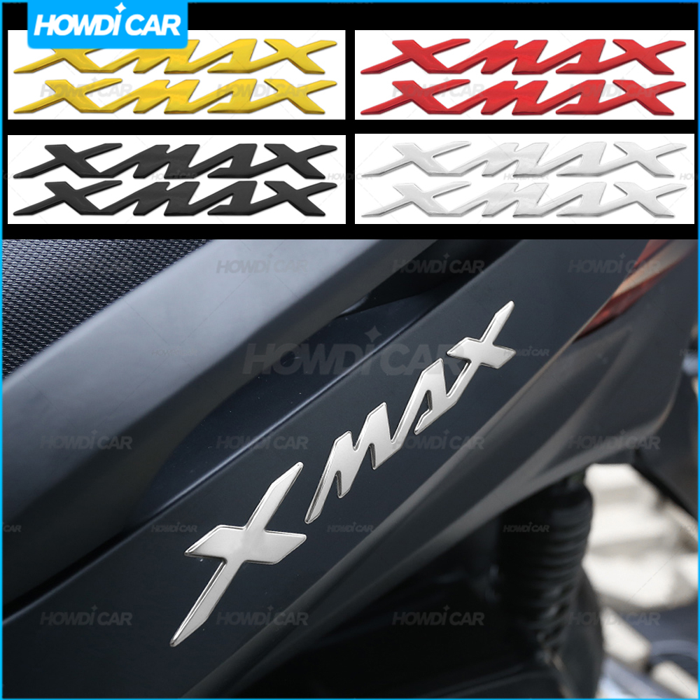 New 1/2pcs Motorcycle Soft sticker decels logo For YAMAHA XMAX 300 250 ...