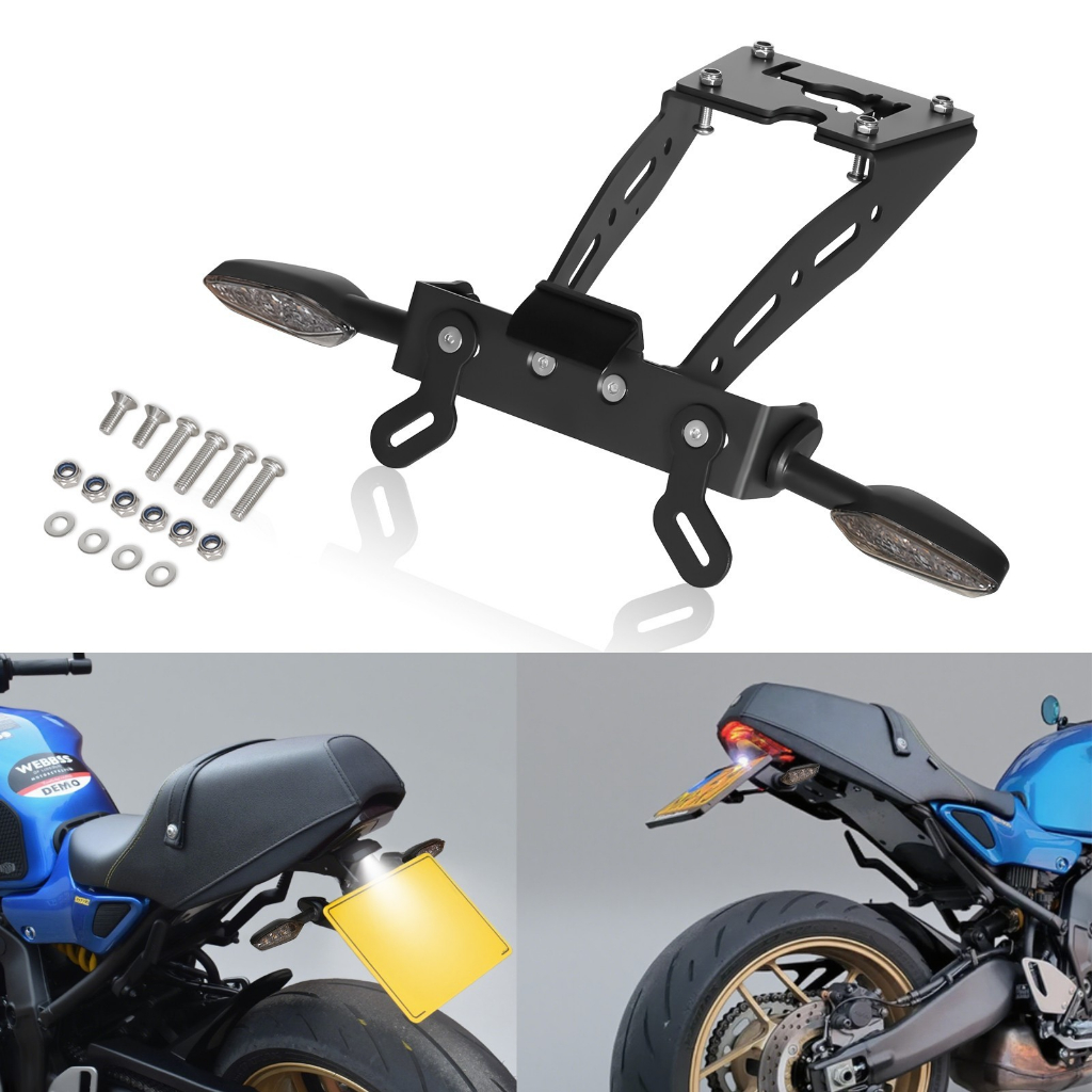 Motorcycle Fender Eliminator Rear XSR900 Tail Tidy Turn Signal Light ...