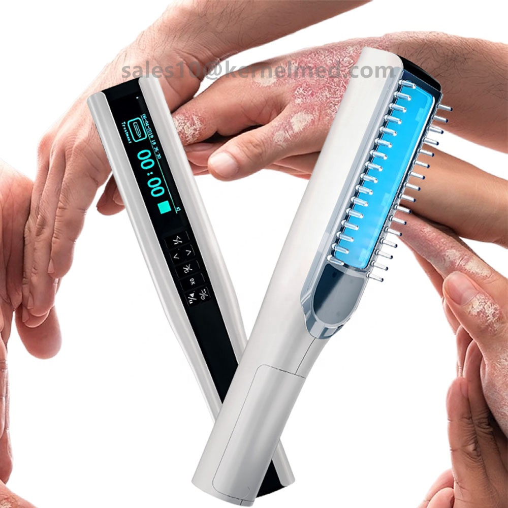 Kernel KN-4003BL2 portable 311nm narrowband UVB phototherapy lamp for vitiligo psoriasis ...