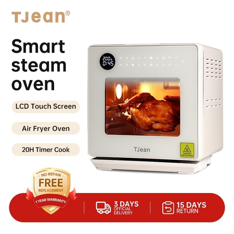 TJean Steam Oven Multifunctional Household Steam Air fryer Oven Steamer ...
