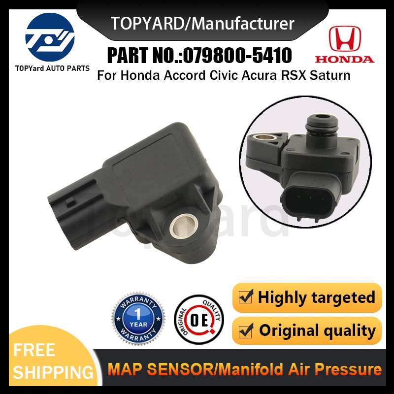 Map Sensor 079800-5410 Denso Fit for Honda Accord Civic Acura RSX ...