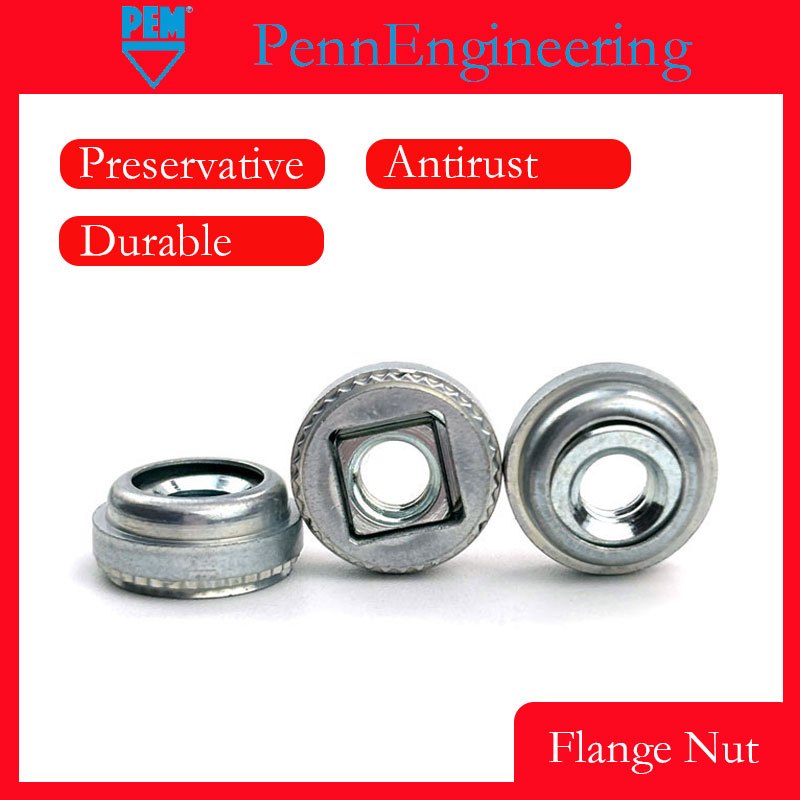 PEM Carbon Steel Floating Self-Clinching Fasteners Flange Nut AS-032 ...