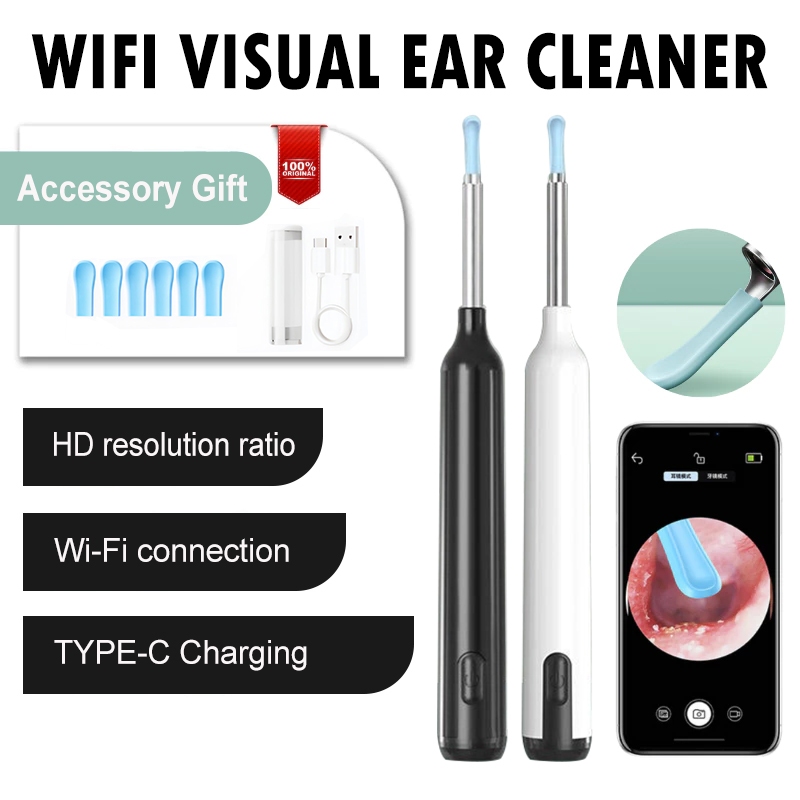 MKBK Smart Visual Earpick with HD Visible Camera: Otoscope Endoscope ...