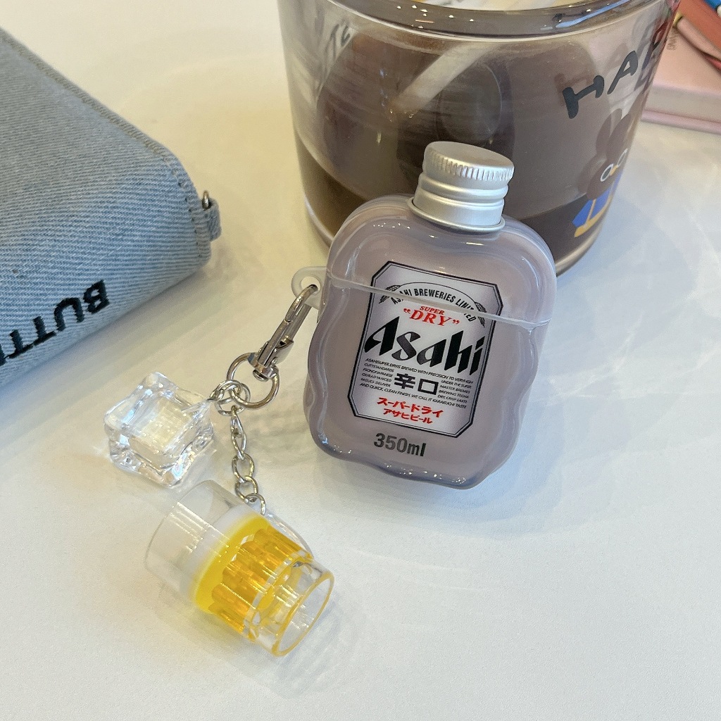 Asahi Beer Shape AirPods Pro2 Case AirPods 4 Shockproof imd 3D Cover ...