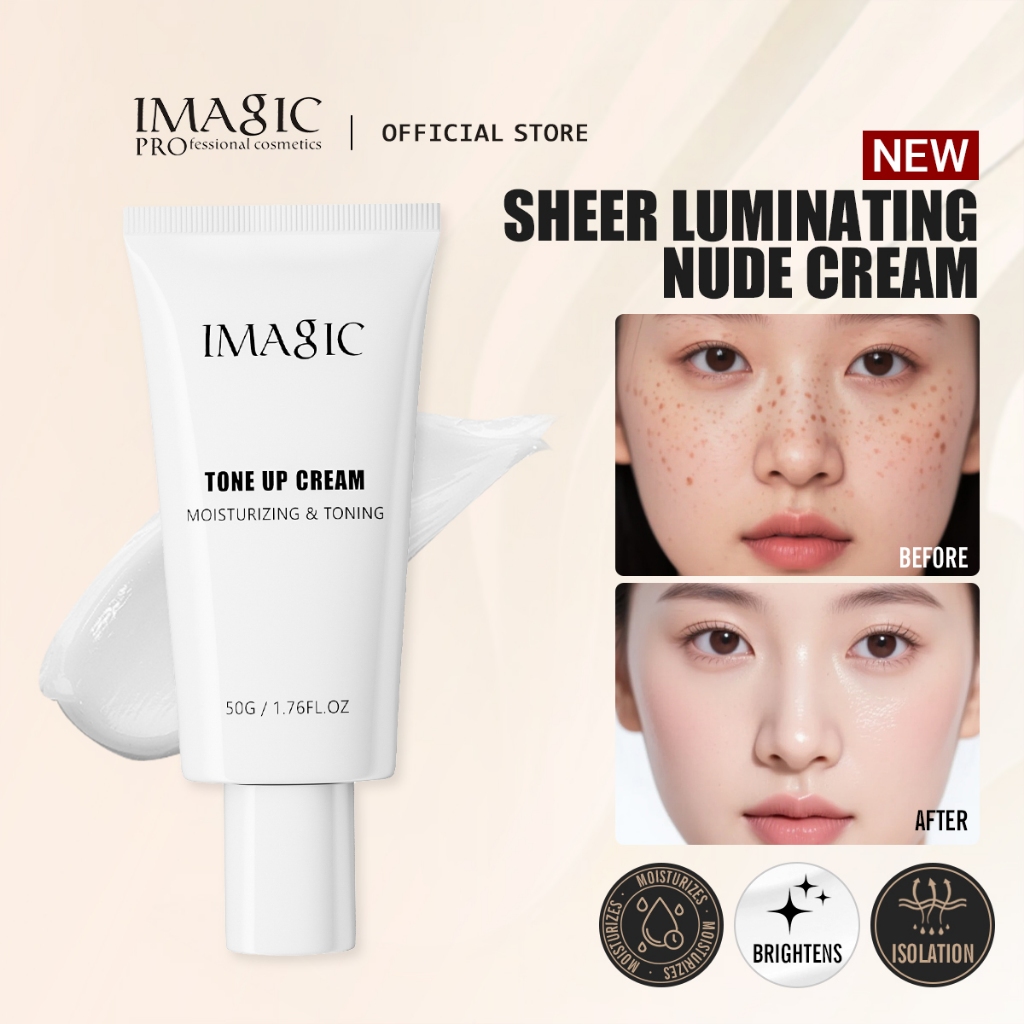 IMAGIC Tone Up Cream Moisturizing & Toning Aqua-Light Texture Smooth ...