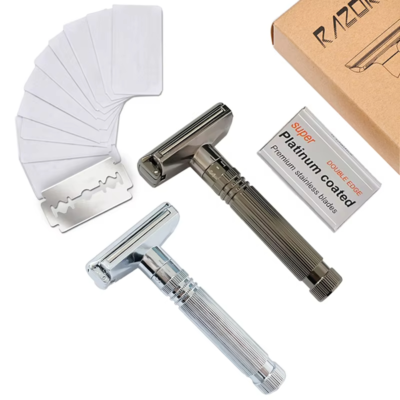 09TS-1 Glide 3.0 Pro Double-edged safety roller razor Classic shaver ...