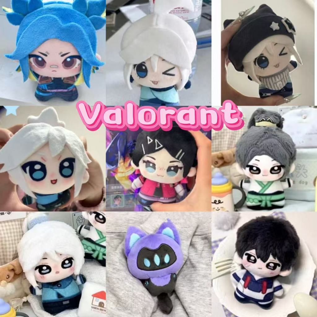 Riot Game VALORANT Plush Dolls Project A Jett Clove/Clearlove Sage Neon ...