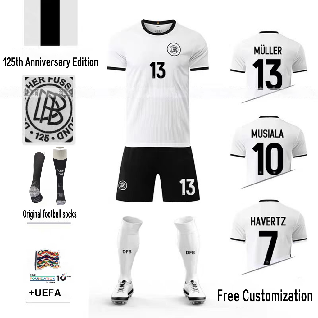 2025-26 Season Germany 125th Anniversary Edition Kids Football Jersey ...