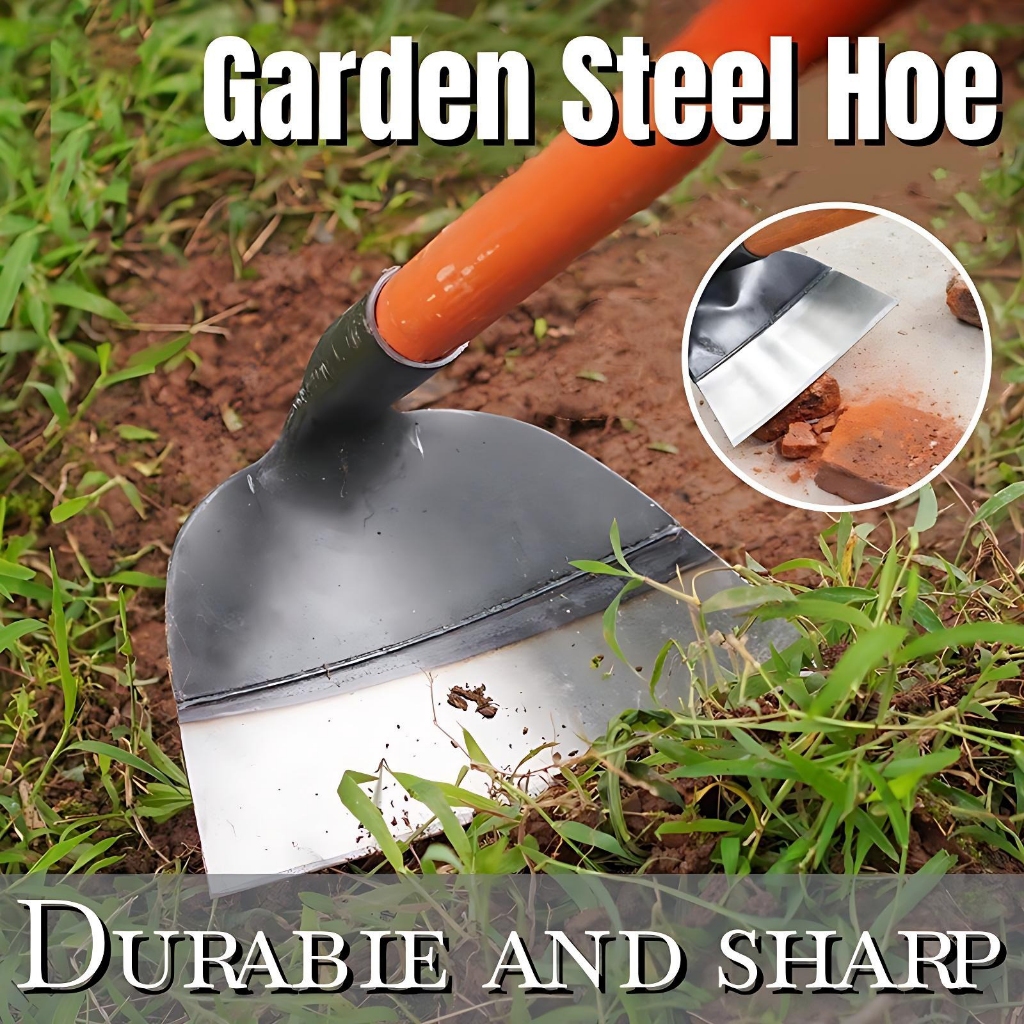 Garden Hoe Head Metal Hand Hoe Replacement Head Pull Weeder Soil ...