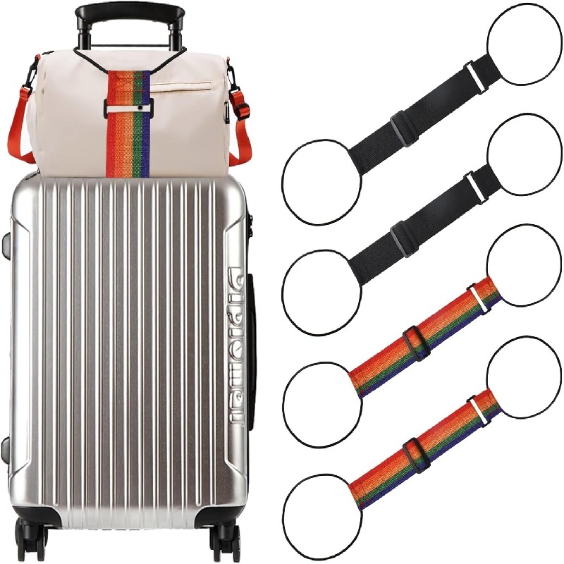 Elastic Adjustable Luggage Strap Carrier Strap Baggage Bungee Luggage ...