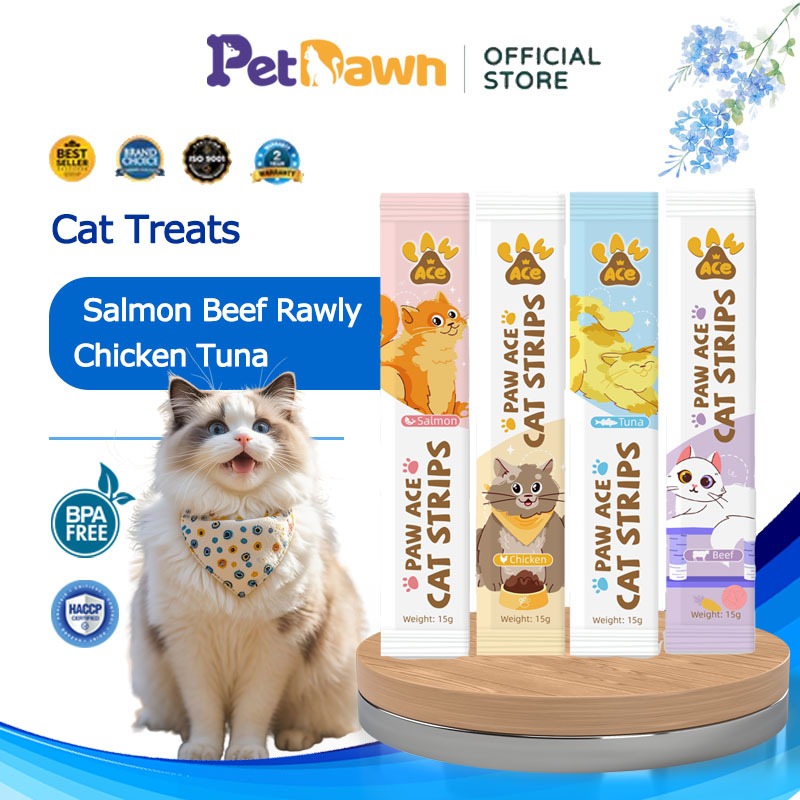 Pet Snack Cat Wet Food Treat Kitten Health and Safety Chicken Tuna ...
