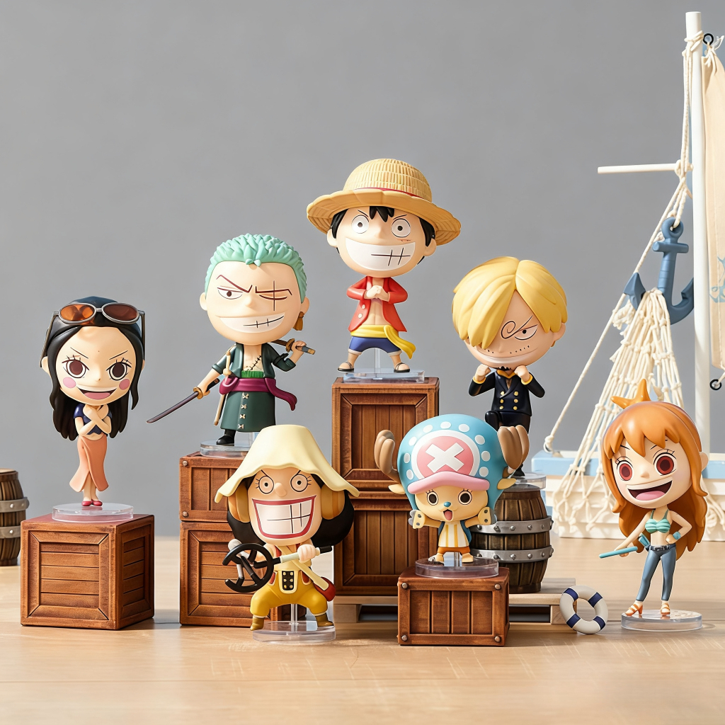 MINISO One Piece Classic Character Series figurine blind box gift One ...