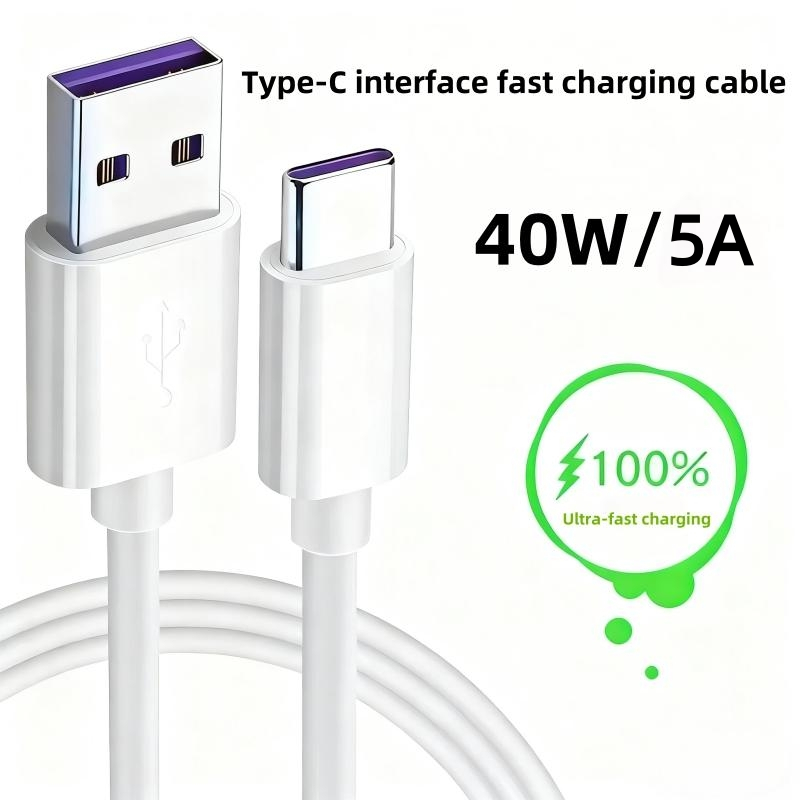 Huawei 5A Super fast charging cable Type-C USB For Huawei P40 P30 P20 ...