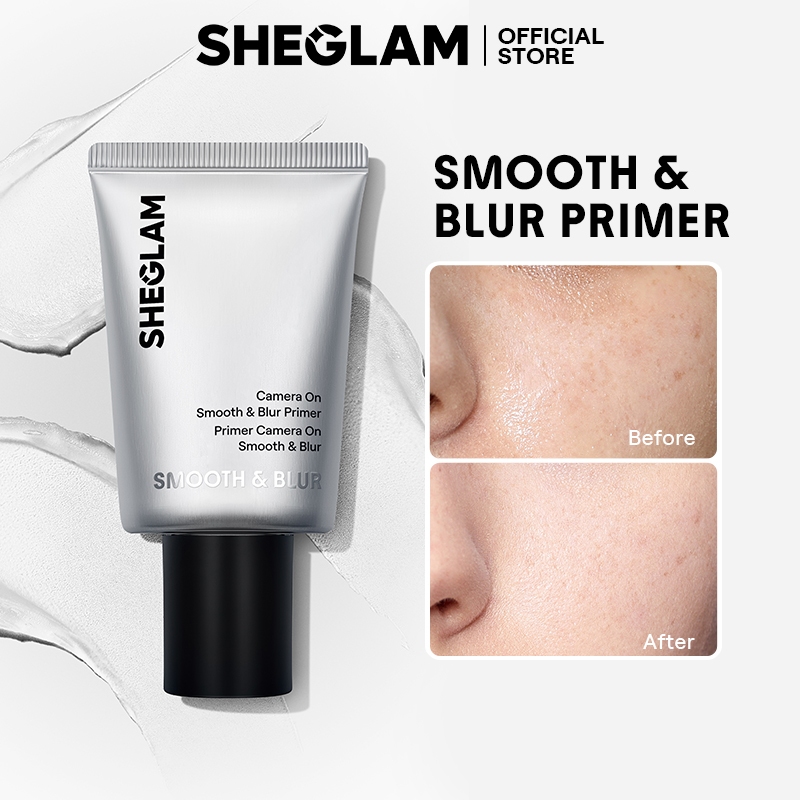 SHEGLAM Camera On Smooth Blur Primer Smooth Poreless Moisturizing Face ...