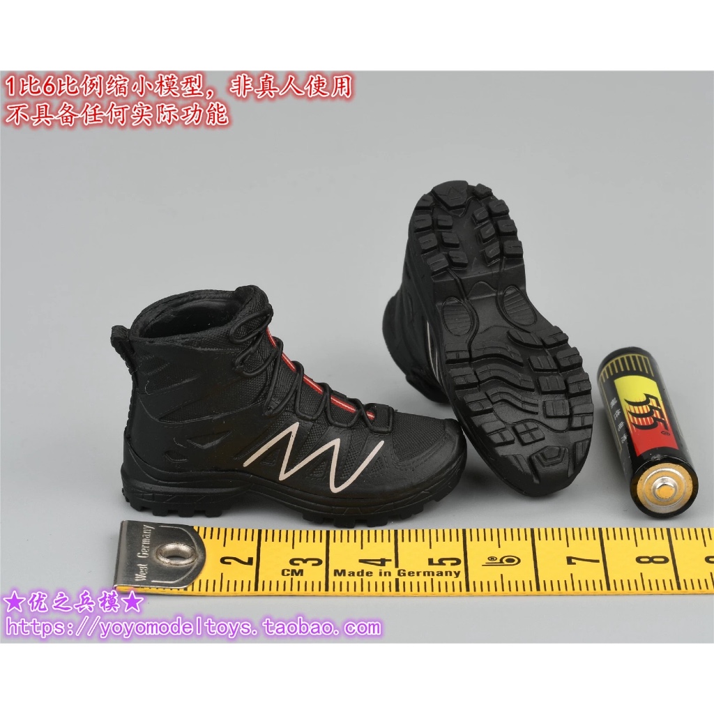 Flagset 1/6 Scale FS 73049 Doomsday War Death Squad Ink Solid Shoes ...