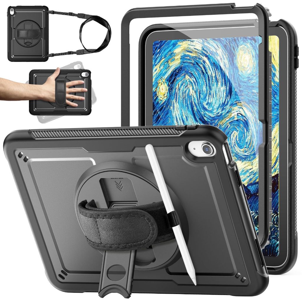 NEOMIXX Tablet Case for Apple iPad (A16) 11th/10th/9th/8th/7th/6th/5th ...