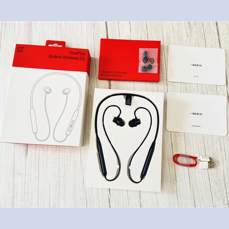 New Original OnePlus Bullets Wireless Z2 Bluetooth Headphones IP55 ...