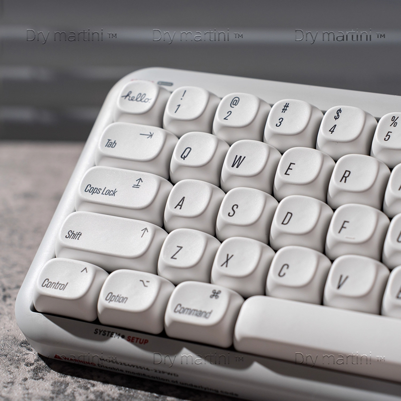 【Keycap Only】Mac Apple Style Keycaps 130 keys MOA Profile PBT Dye-sub ...