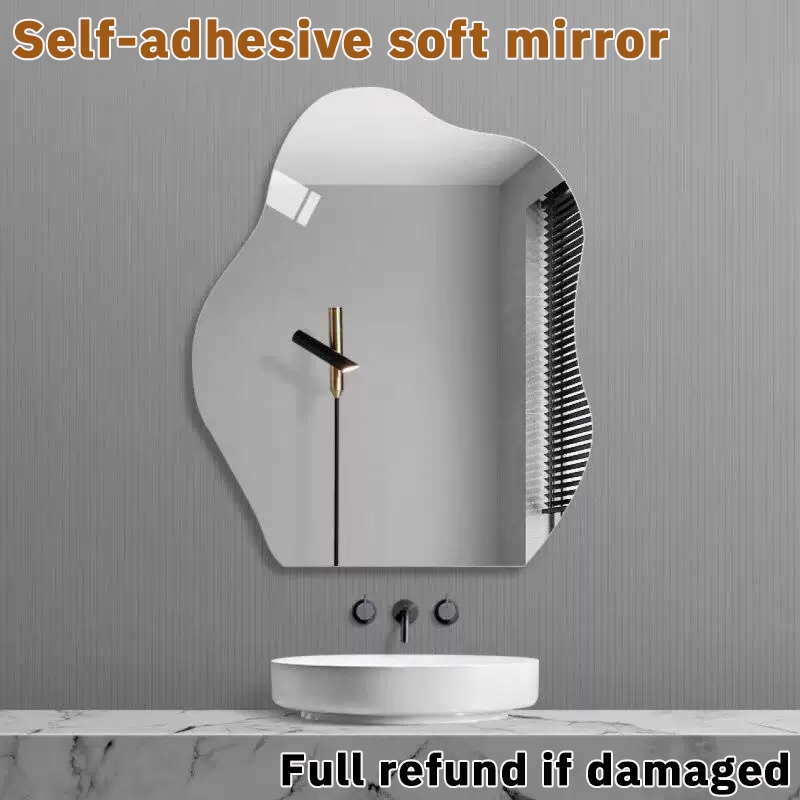 Home Decor MIrror Self-adhesive DIY HD mirror Unbreakable acrylic ...