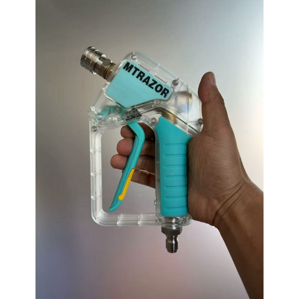 MTRAZOR Tiffany Blue Shaver Car Wash High Pressure Water Gun Car Wash ...