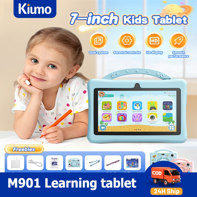 Kiumo M901 Tablet For Kids tablet android for kids 7 inch tablet for kids education 128GB tablet ...