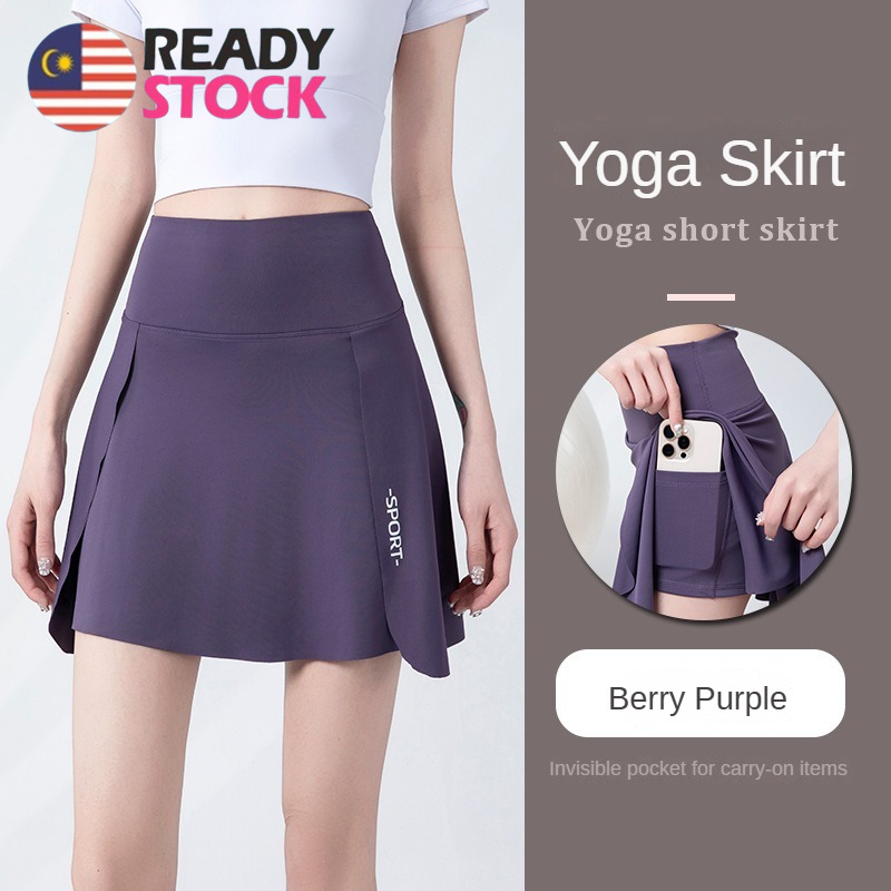 Sun Sports Sports short skirt women's summer vacation two anti glare ...