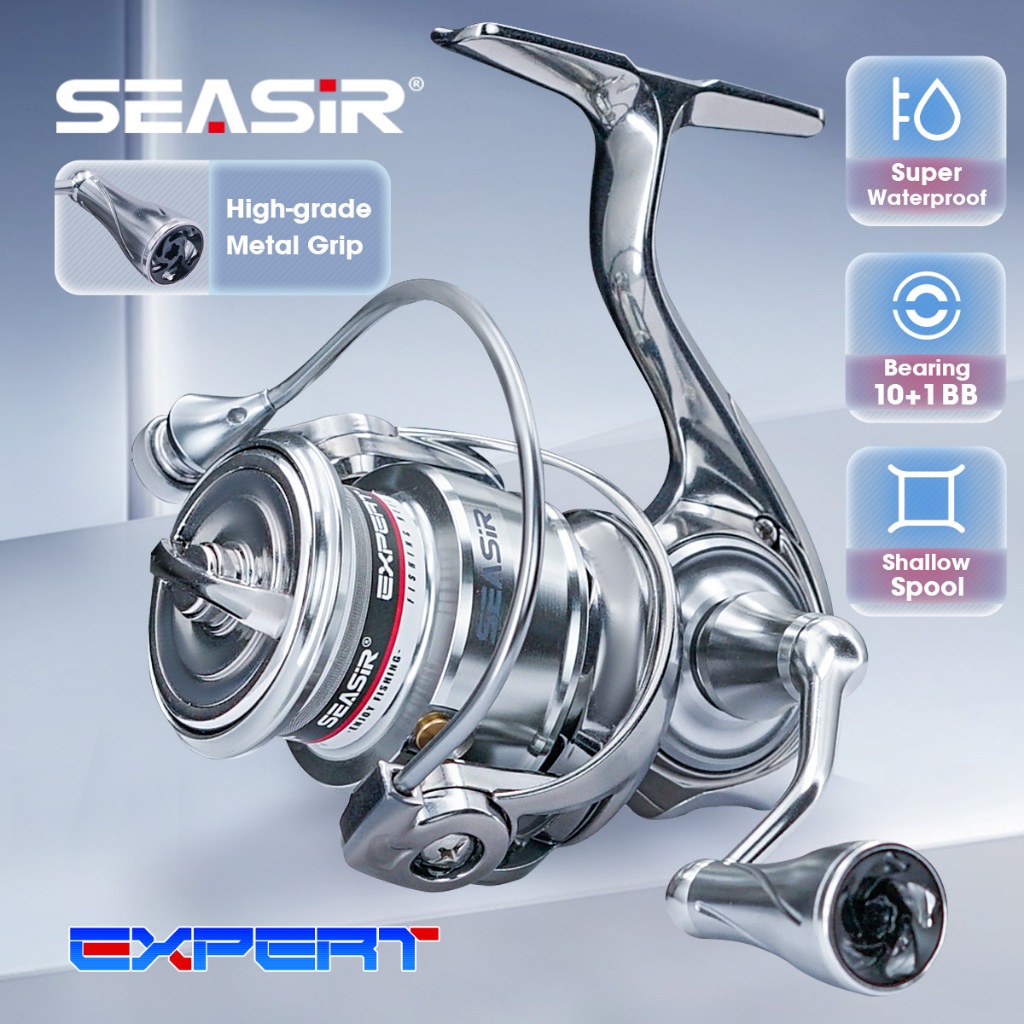 Seasir Expert Spining Fishing Reel Ultra-Long Casting Aluminum Shallow ...