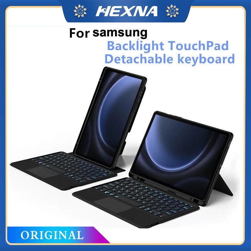 Wireless Detached Magnetic Keyboard Case For Samsung Galaxy Tab S8 ...
