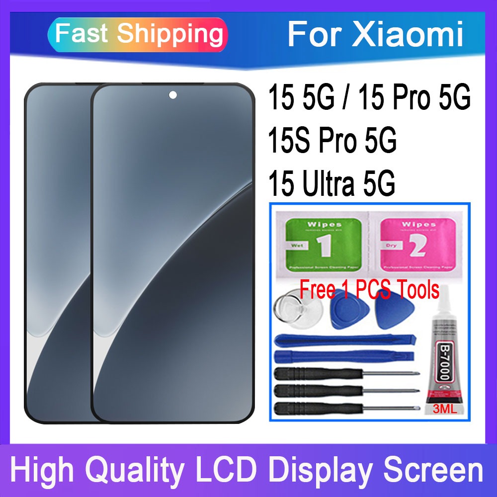 OEM AMOLED For Xiaomi 15 5G 15 Pro 5G 15S Pro 5G 15 Ultra LCD Display ...