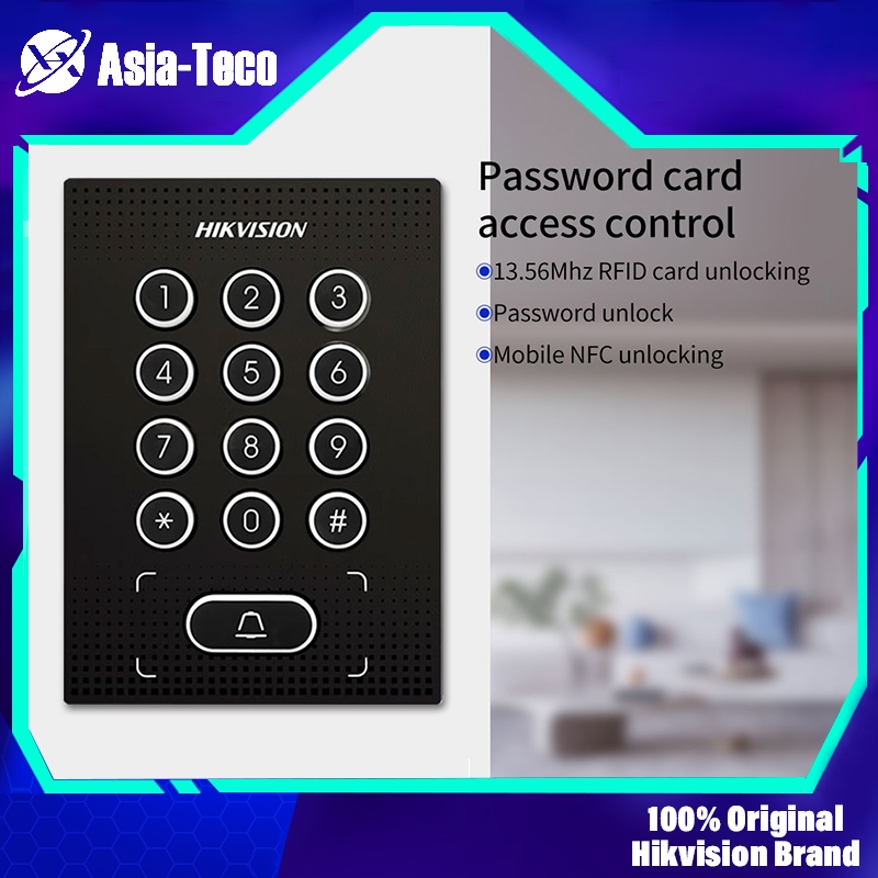 Hikvision Mobile NFC Access Controller Door Lock Keyboard 13.56Mhz IC ...