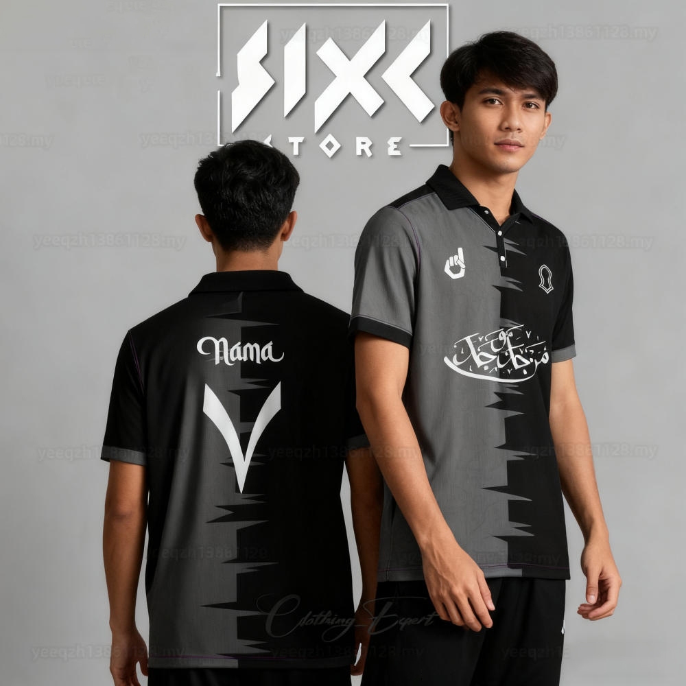 baju jersey custom nama Premium Short Sleeve T Shirt Vira Baju Retro ...
