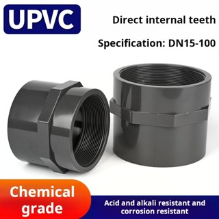 UPVC Inner Wire Directly Supply Drain Pipe Fittings Chemical PVC Pipe ...