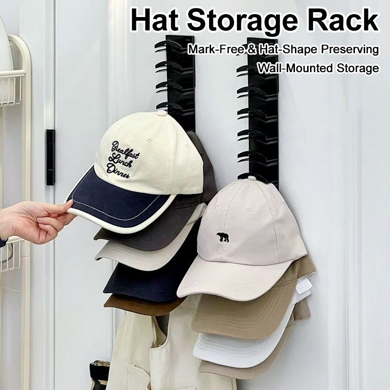 Rak Topi Akrilik - Penyimpanan Topi dan Rak Pameran Topi Baseball untuk ...