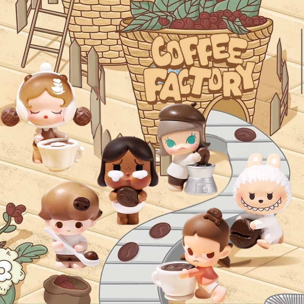 POPMART POP BAEN Coffee Factory Series Figurines 1 piece - Molly ...