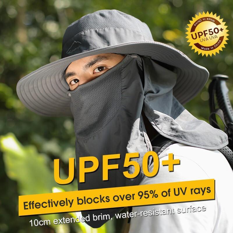 SOLOEVER Outdoor hiking sun hat, UV protection, breathable brim ...