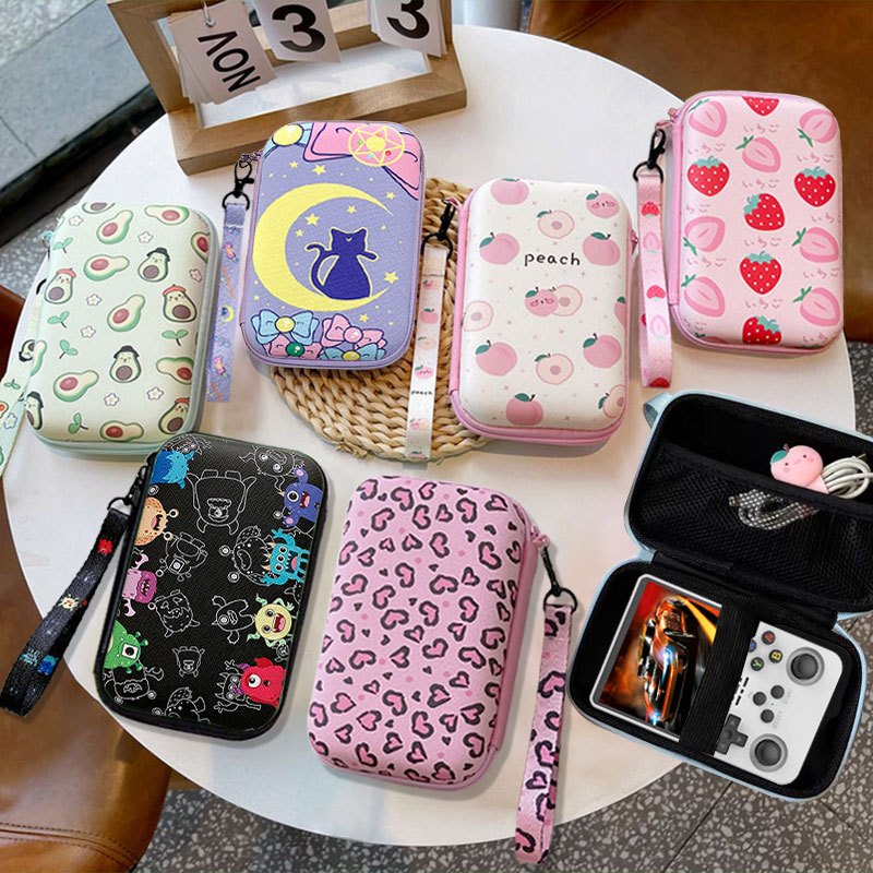 Fashion Storage Bag For R36S R36H RG35XX H R36 PRO K36 Video Game ...