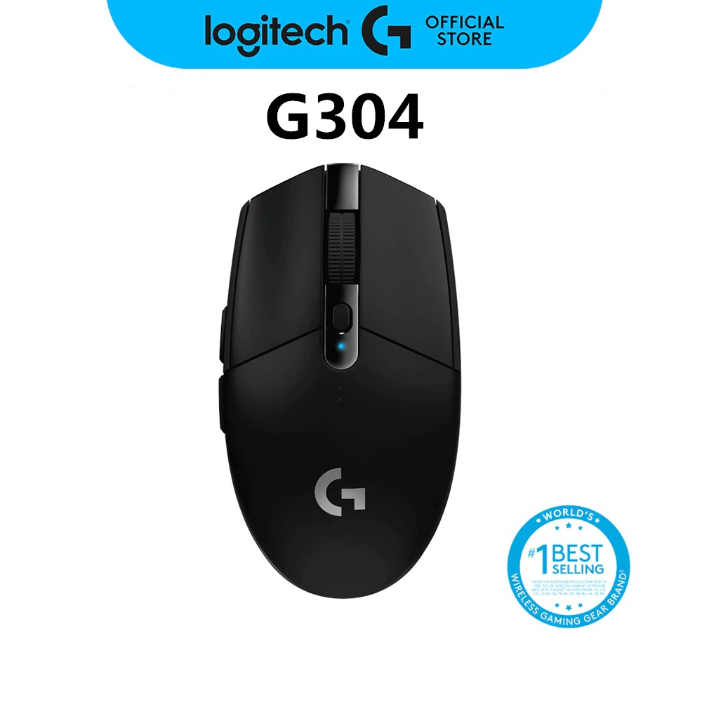 Logitech G304 Lightspeed Wireless Gaming Mouse/HERO Sensor/12000 DPI ...