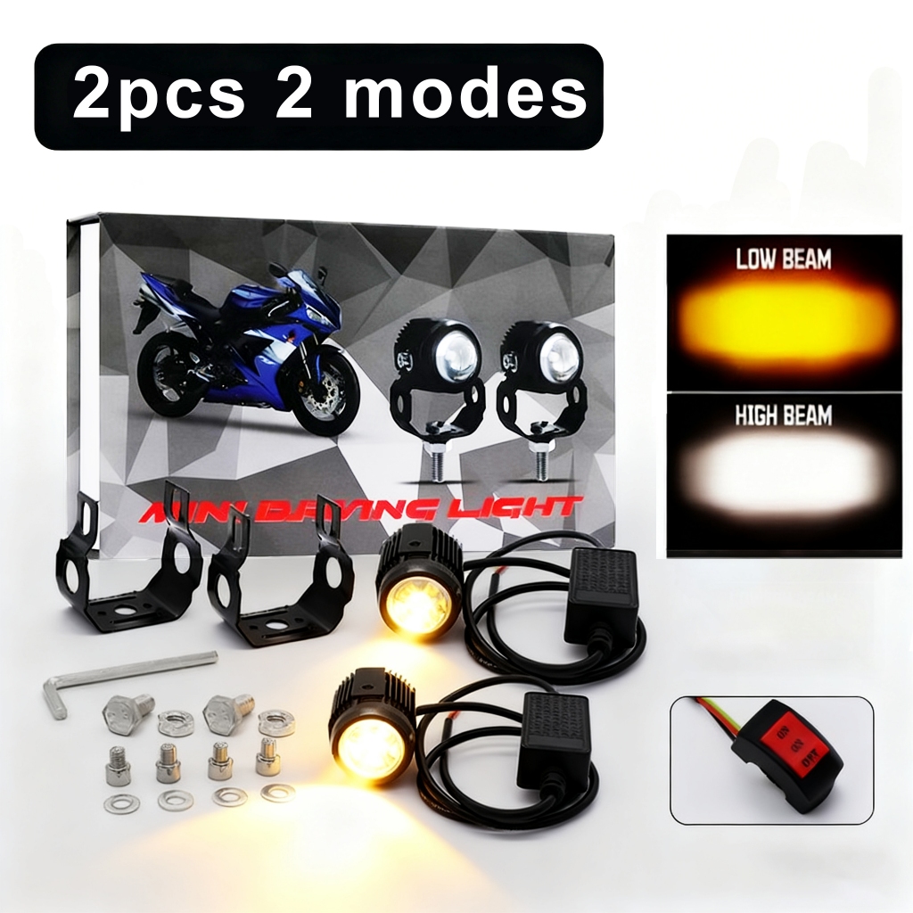 2PCS Fan Cool Mini Super bright Driving Light Mdl With Ballast Led ...
