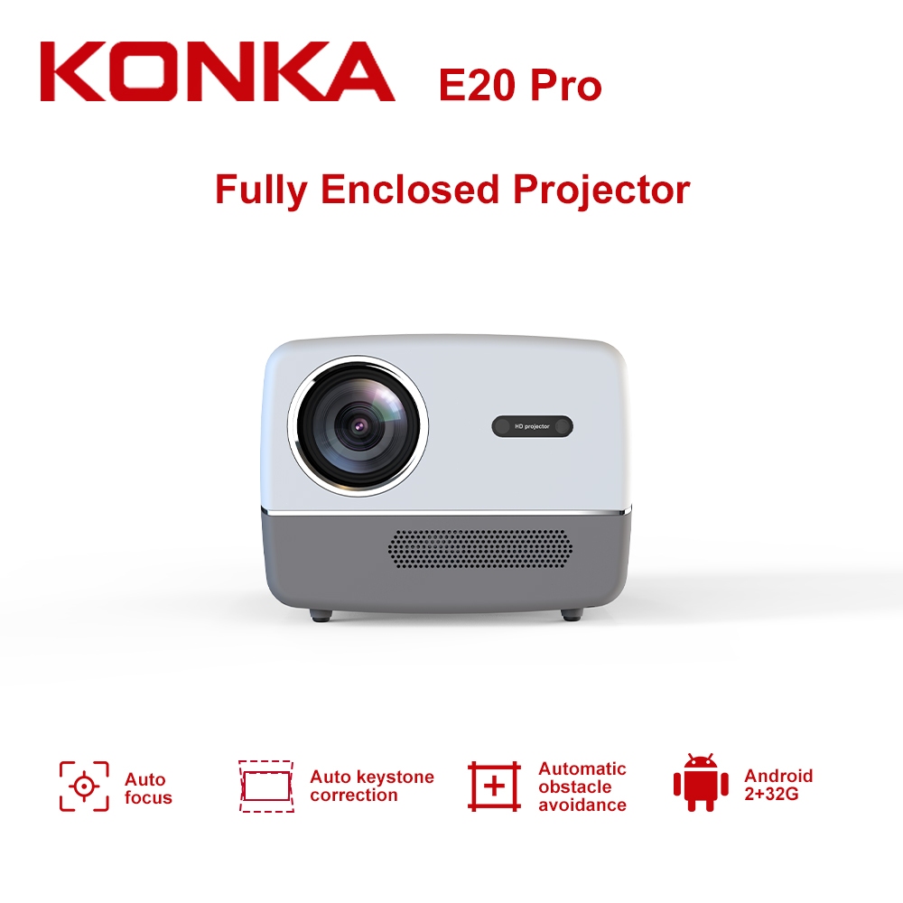 Konka/康佳 E20pro HD 4k projector Android smartphone projector fully ...
