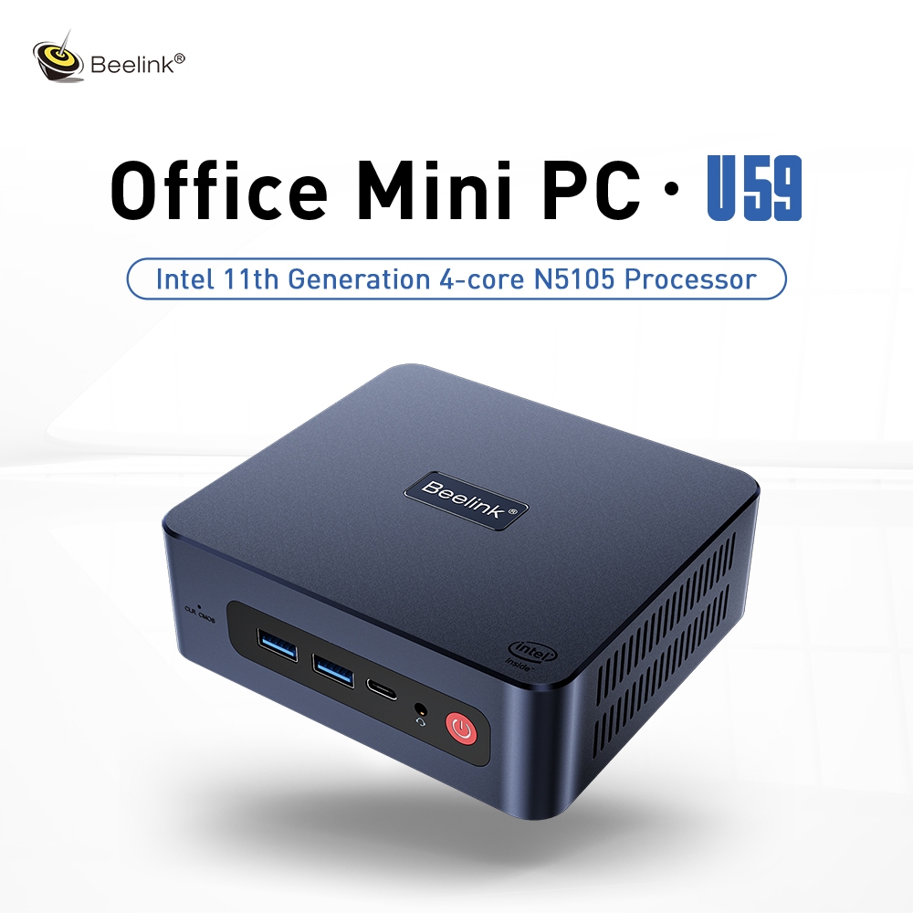 Beelink Mini PC U59 Pro Intel Celeron N5105 Dual Channel DDR4 Windows ...