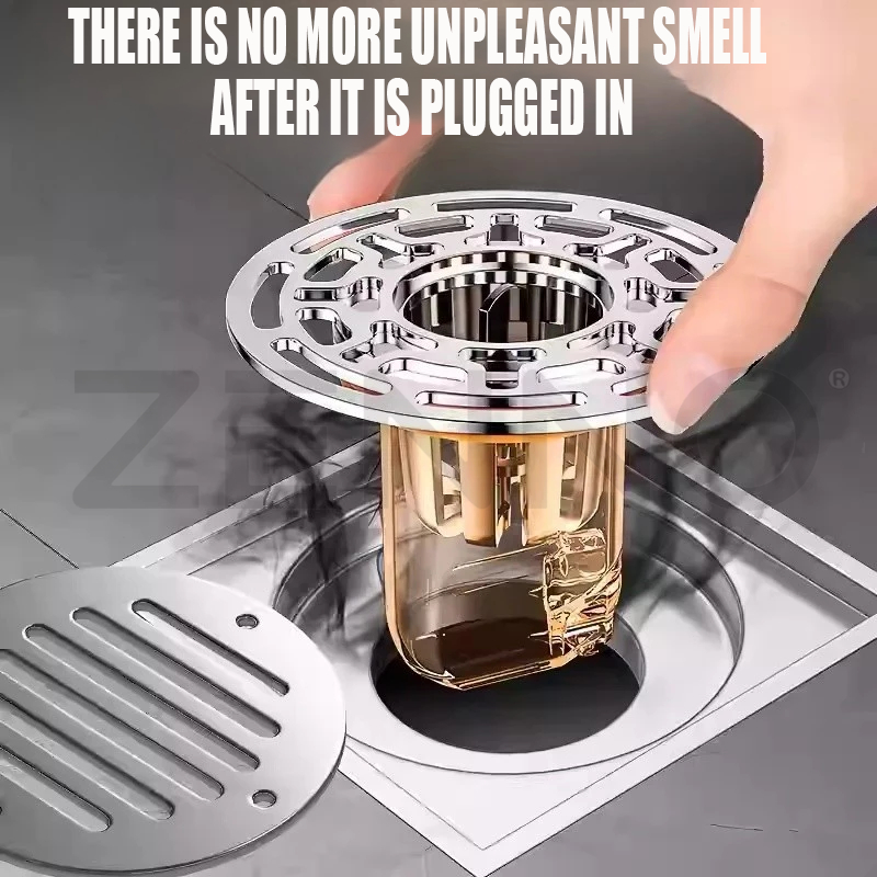 Magnetic Floor Drain Bathroom Insect-proof Anti-odor Floor Drain Anti ...