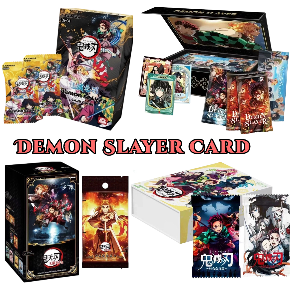 Demon Slayer card kny Shinobu Zenitsu rare LXP/SHP/MEX hard kad anime ...