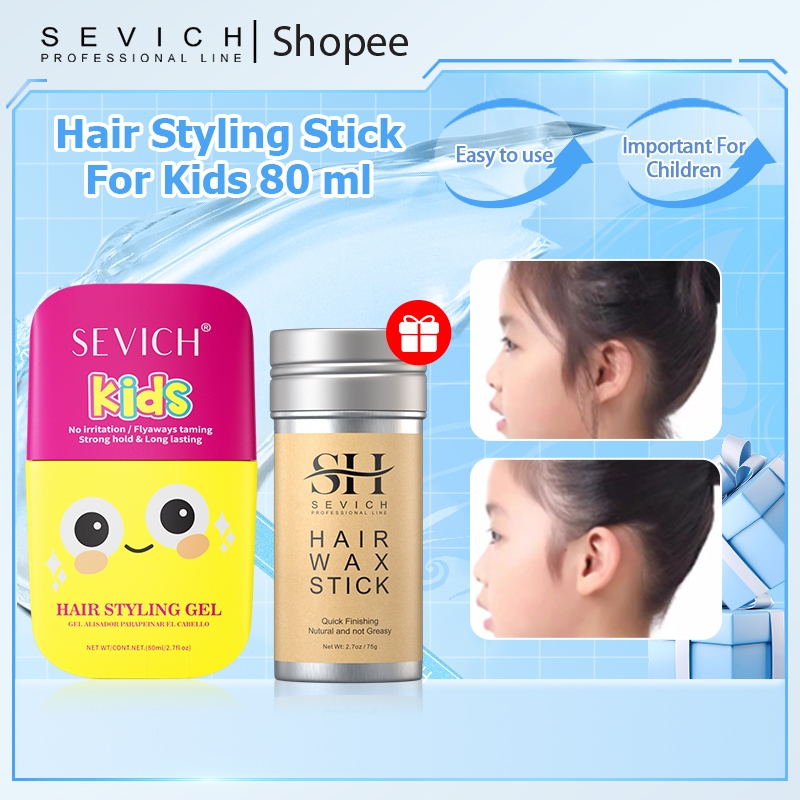SEVICH Hair Styling Wax Hair Stick For Kids Edge Control Slick Stick ...