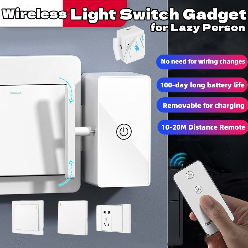 🔥Local Stock🔥Wireless Smart Button Pusher Lazy Artifact Remote Switch ...
